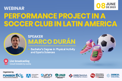 UNIB organizes the webinar entitled "Performance Project in a Latin ...