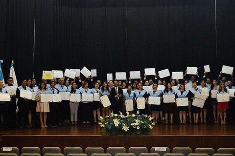 UNIB holds a ceremony for the awarding of degrees to Guatemalan ...