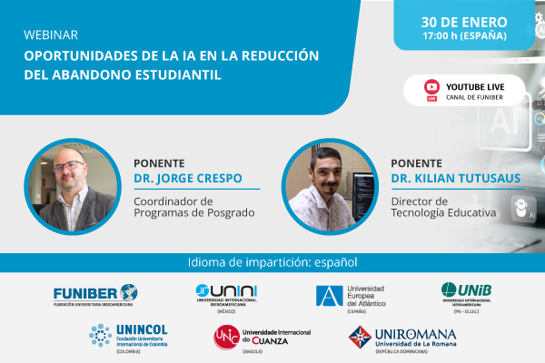 UNIB organiza el webinar «Oportunidades de la IA en la reducción del ...